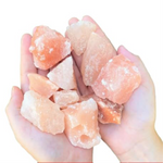 Himalayan Pink Salt Chunks – Natural Rock Salt Stone - Himalayan Salterz